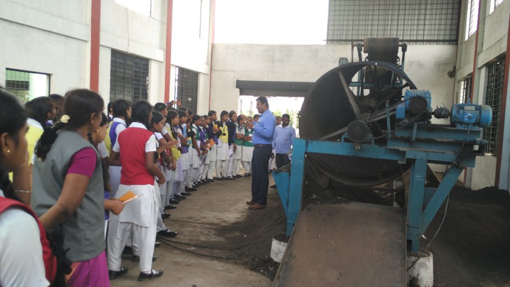 Visit to Solid waste management unit – St. Josephs Schools