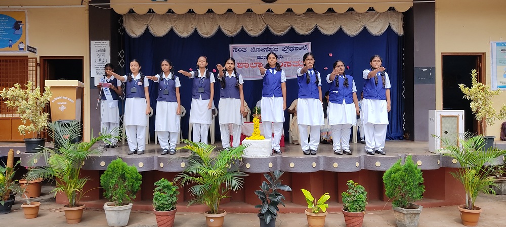 10. School parliament and Oath talking ceremony – St. Josephs Schools